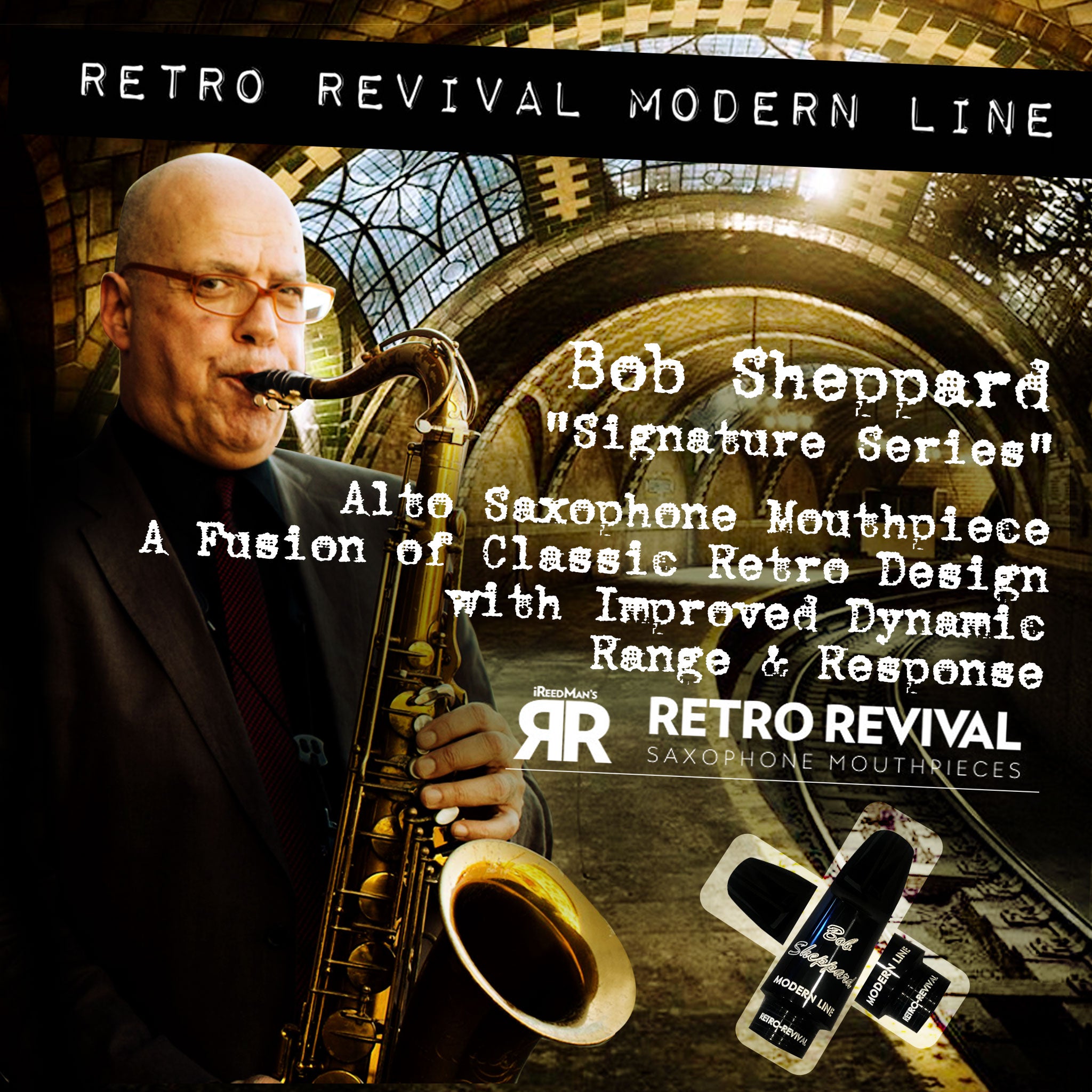 "Bob Sheppard" Alto Saxophone Mouthpiece – iReedMan's Retro Revival